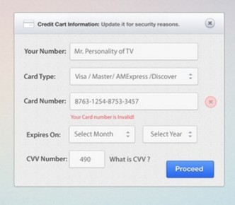 Download Free Credit Card Form (PSD + CSS) - Free Form Elements