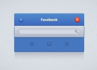 Download Free Facebook UI Elements PSD - Free Web UI Kits