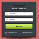 Download Free Modern Login Form UI Elements - Free Form Elements, UI ...