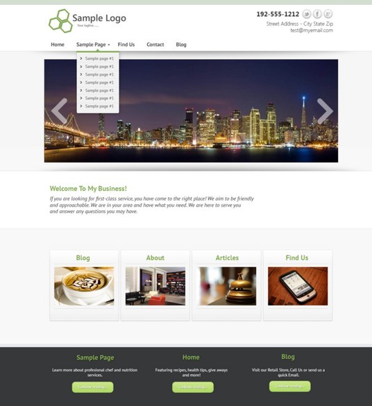 Download Free Simple Business Website Template PSD - Free Website Templates Download Free Simple Business Website Template PSD - Free Website Templates