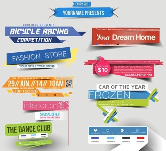 Download Free Creative Header Design Vector - Free Vector Misc