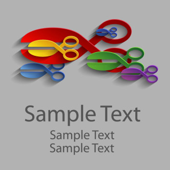 Download Free 3D Scissors Background Vector - Free Vector Backgrounds