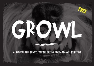 Download Free Growl Font - Free Fonts