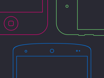 Download Free Smartphone Frames PSD - Free PSD Mockups