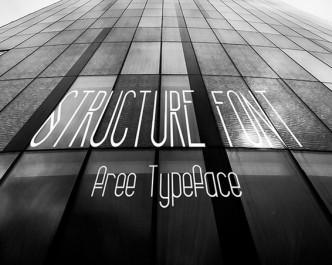 Download Free Structure Typeface - Free Fonts