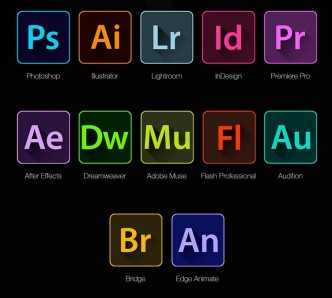 Download Free 12 Adobe CC App Icons PSD - Free App Icons