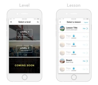 Download Free Lesson Mobile UI Kit - Free Mobile UI