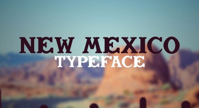 Download Free New Mexico Typeface - Free Fonts
