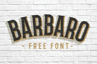 Download Free Barbaro Font - Free Fonts