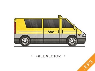 Download Free Taxi Car Vector - Free Vector Vehicles