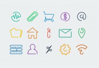 Download Free 15 Single Line SVG Icons - Free Vector Icons