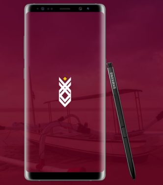Download Free Samsung Galaxy Note 8 In Hand PSD Mockup - Free PSD Mockups