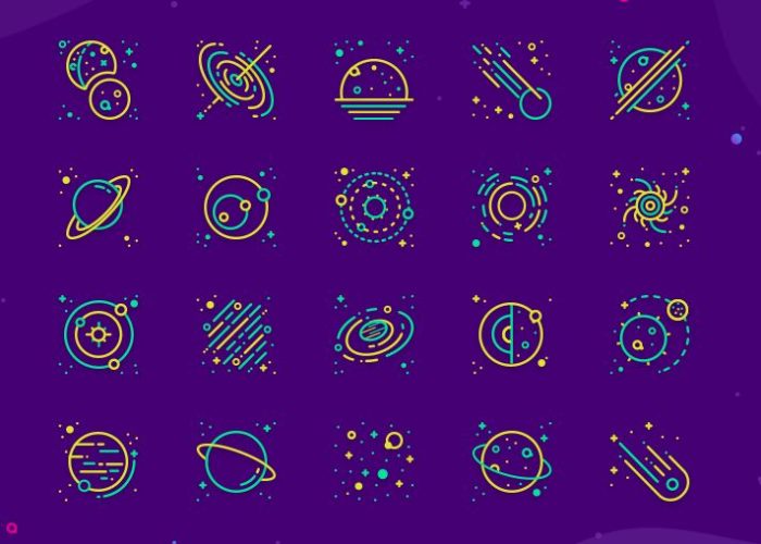 Download Free Fancy Space Vector Icons - Free Vector Icons