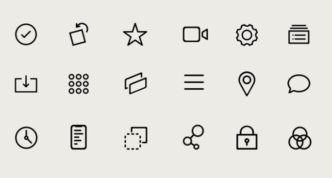 Download Free 100 Generic UI Icons SVG - Free App Icons, Web Icons