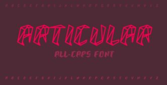 Download Free Articular Geometric Font - Free Fonts