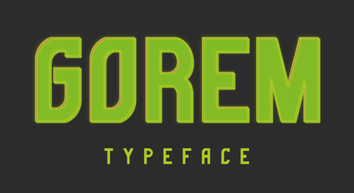 Download Free Gorem Font - Free Fonts