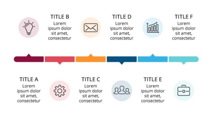 Download Free Timline Infographic Template PSD - Free Other PSD