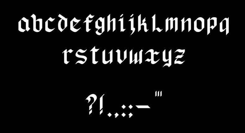 Download Free Lazy Fancy Gothic Font - Free Fonts