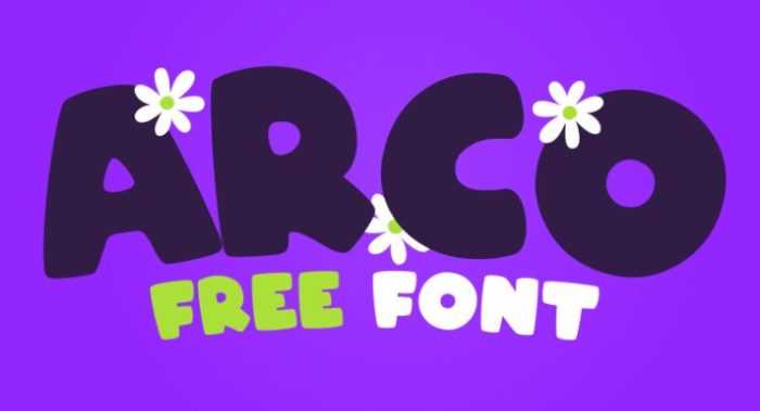 Download Free ARCO Cute Font - Free Fonts