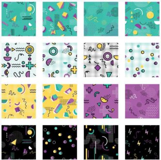 Download Free 20 Seamless Vector Patterns - Free Vector Patterns