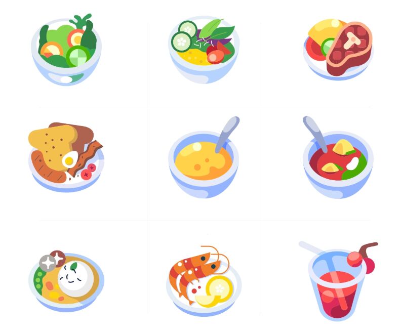 Download Free Small Food Illustrations (AI) - Free Vector Food & Drink ...