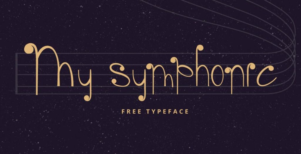 Download Free MySymphonic Musical Font - Free Fonts