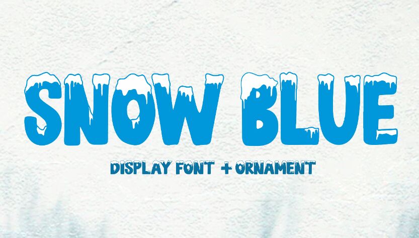Download Free Winter Snow Display Font - Free Fonts