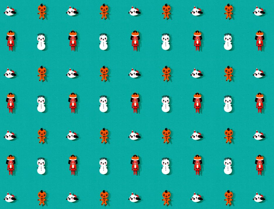 Download Free Cute Christmas Pattern For Photoshop - Free Photoshop ...