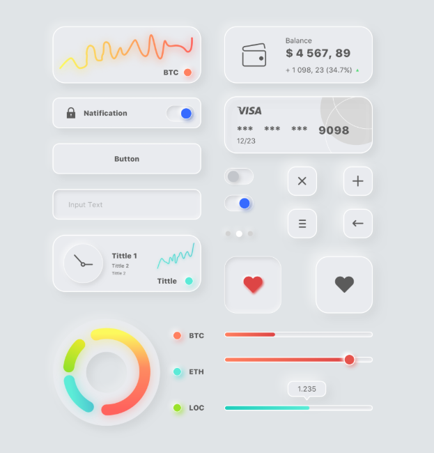 Download Free Tiny Neumorphism UI Kit For Sketch App - Free Web UI Kits Download Free Tiny Neumorphism UI Kit For Sketch App - Free Web UI Kits