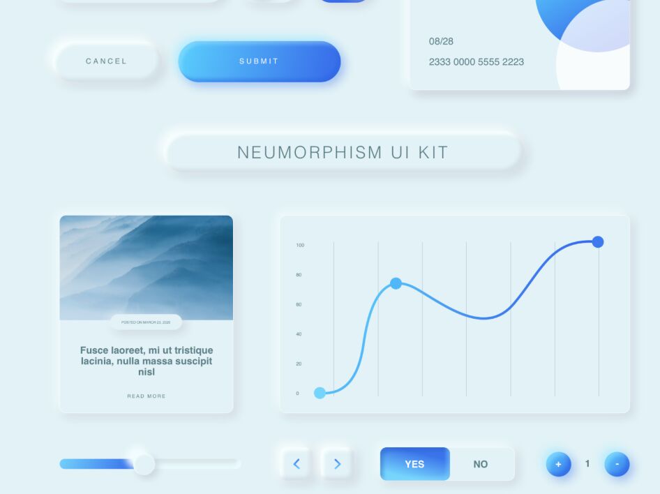 Download Free Minimal Neumorphism UI Component Kit For Sketch - Free ...