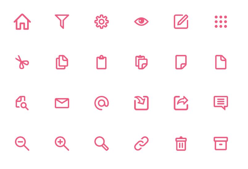 Download Free 120 Essential Icons For Web App - Free Web Icons