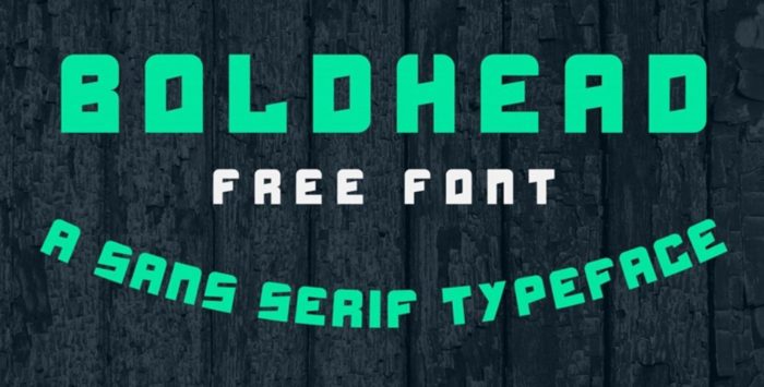 Download Free Boldhead Typeface - Free Fonts