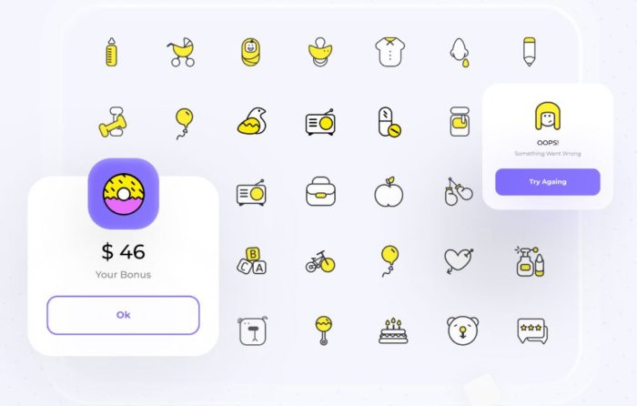 Download Free 56 Baby Icons (Figma) - Free Figma, Misc Icons