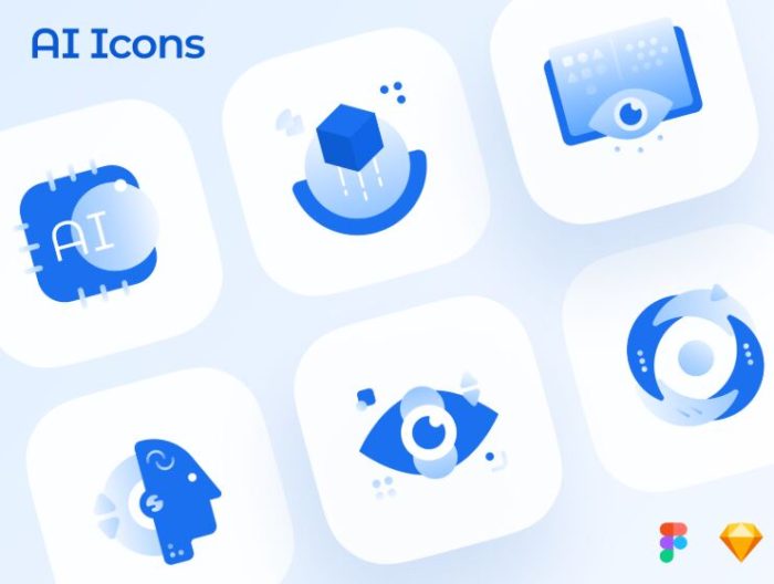 Download Free 6 Artificial Intelligence Icons - Free Figma