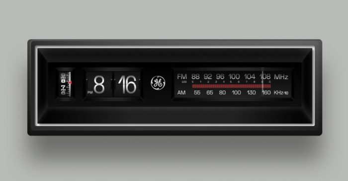 Download Free Realistic Electric Flip Number Clock Figma - Free Figma