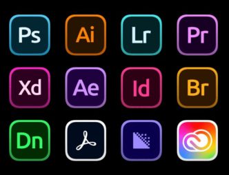 Download Free Adobe Creative Cloud Apps Icons (2017-2022 Styles)