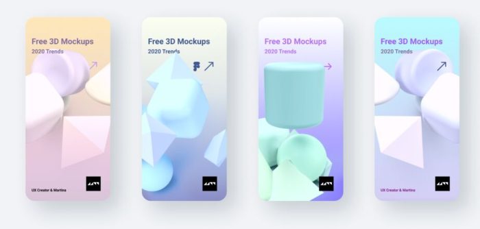 Download Free 3D Model & Mobile Figma Mockup - Free Figma, Figma Mockups