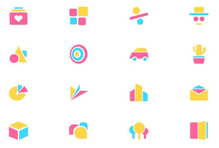 Download Free 16 Abstract Geometric Icons Figma - Free Figma, Web Icons