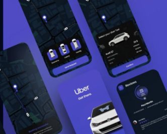 Download Free Uber App Redesign Template Adobe XD - Free Web & Mobile ...