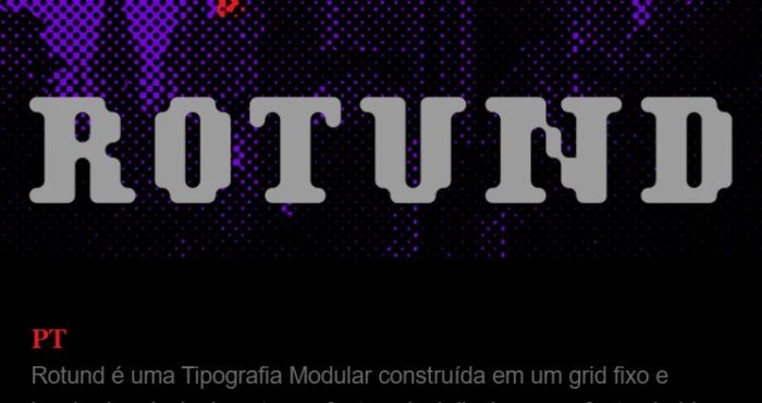 Download Free ROTUND Display Font - Free Fonts