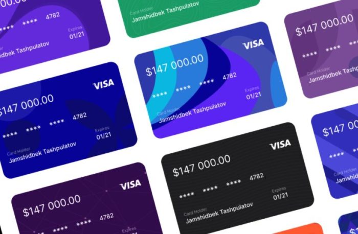 Download Free Minimal Debit Card Templates Figma - Free Figma