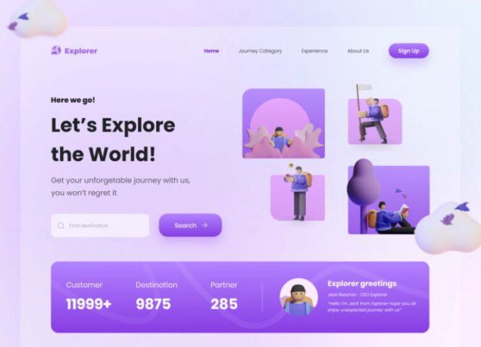 Download Free Stunning And Stylish Hero Headers Figma - Free Figma