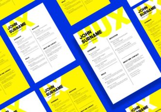 Download Free 5 Resume/CV Figma Templates - Free Figma