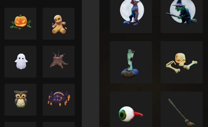 Download Free 3D Halloween Icon Pack Figma - Free Figma