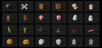 Download Free 24 Halloween 3D Illustrations Figma - Free Figma