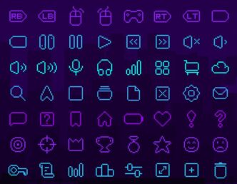 Download Free Pixel Style Icons Pack Figma - Free Figma, Web Icons