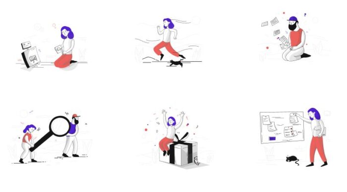Download Free 70+ High Quality Lined Illustrations Figma - Free Figma