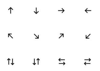 40 Free Minimal Arrow Icons For UI/UX Design