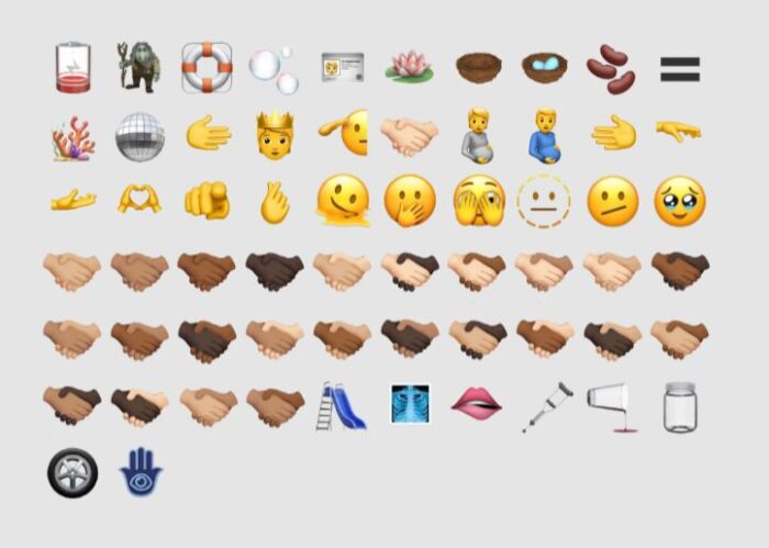 Download Free New Emojis in iOS 15.4 (SVG, PNG, JPG) - Free Figma
