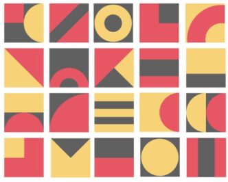 Download Free 20+ Colorful Geometric Patterns Figma - Free Figma